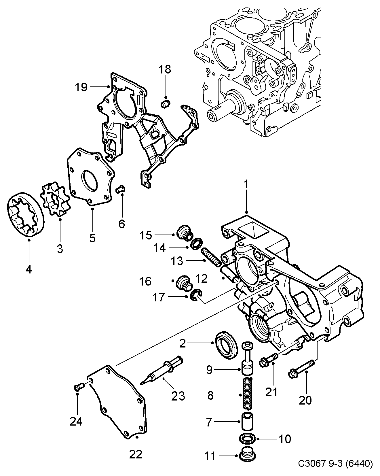 Opel 11093893 - Brake disc and caliper, (2003-2005) , 4d, 5d, cv: 2 pcs.